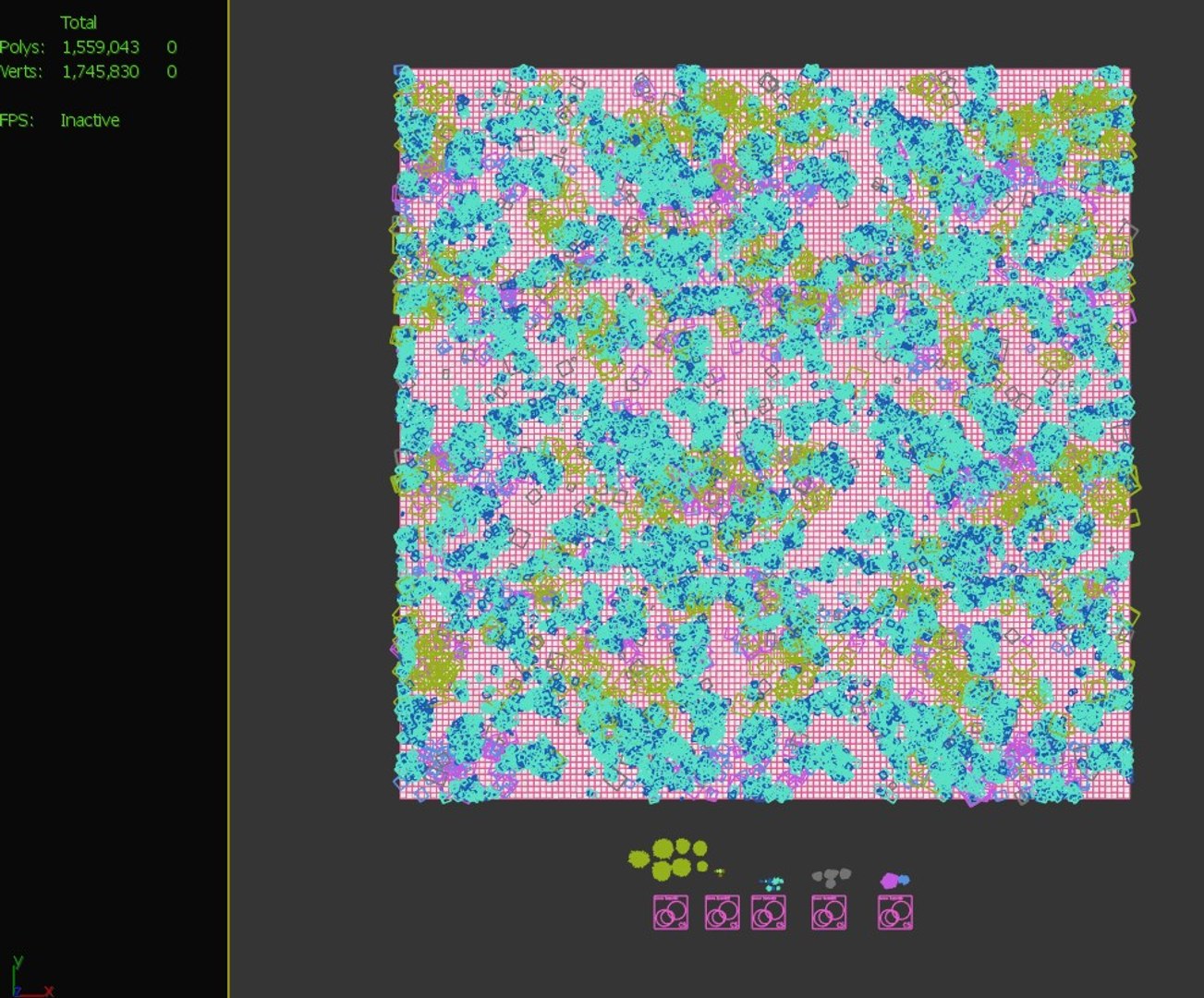 3D Snowy Biome - TurboSquid 2415155