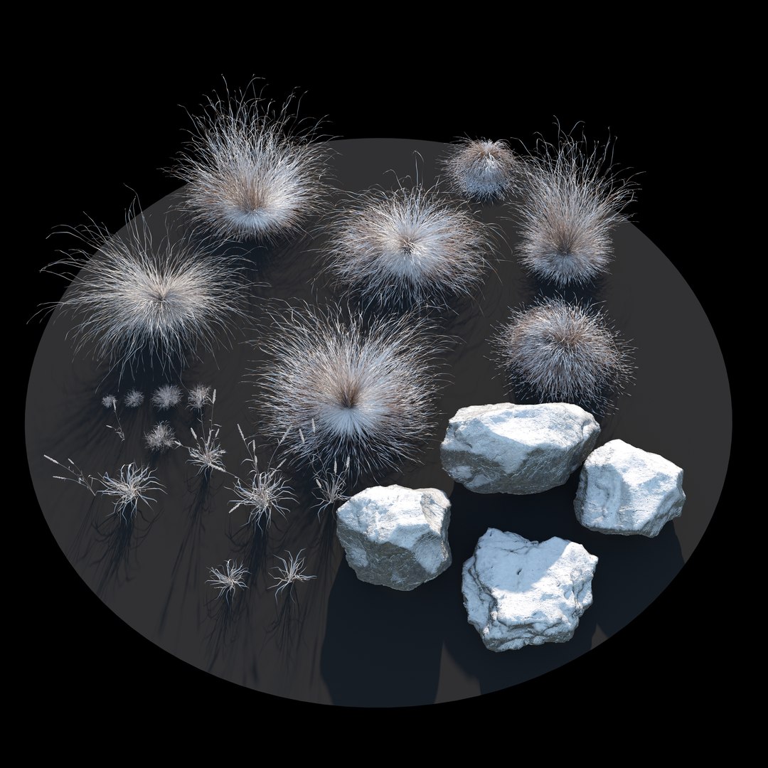 3D Snowy Biome - TurboSquid 2415155