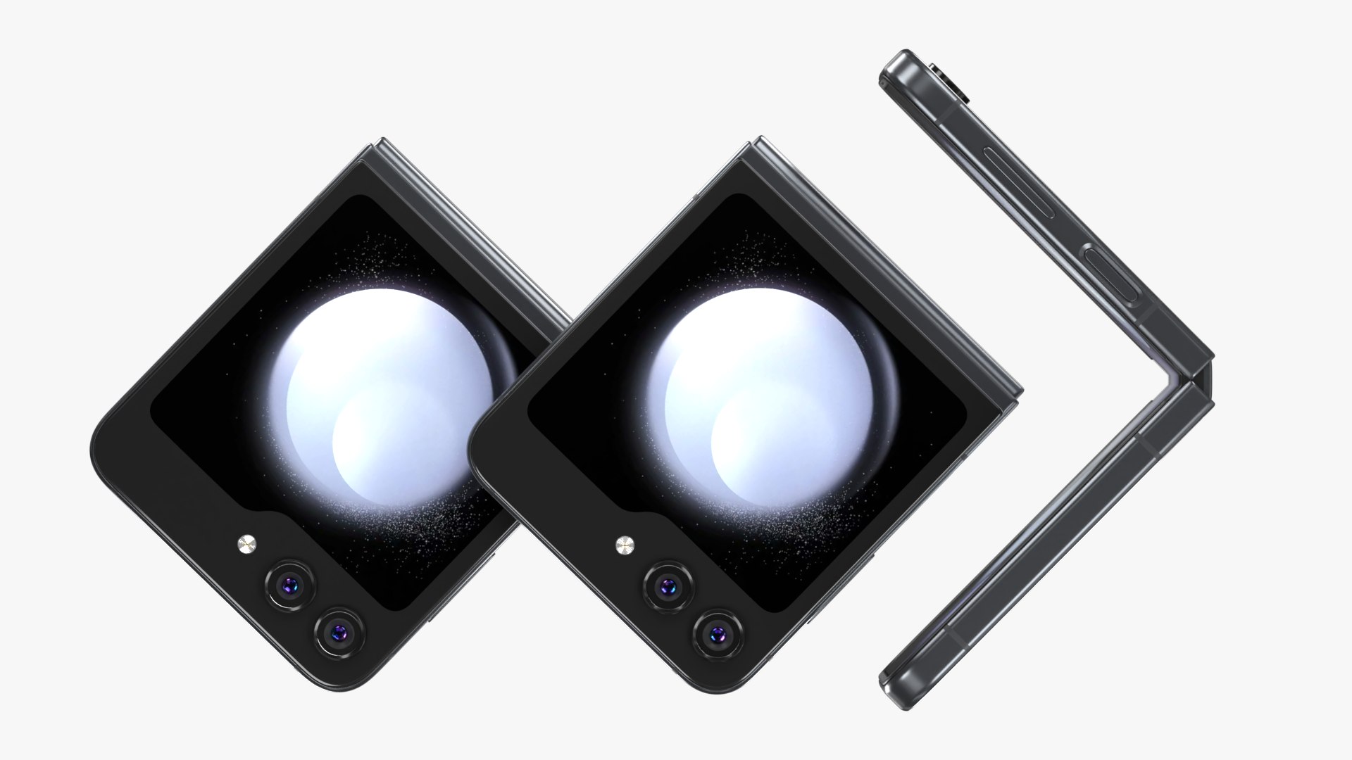 Samsung Galaxy Z Flip 5 Graphite 3D model - TurboSquid 2105696