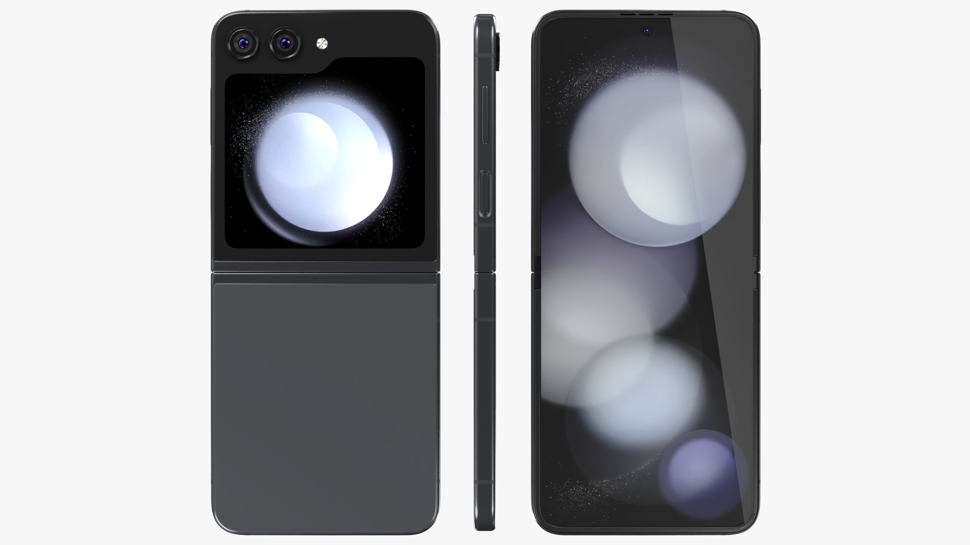 Samsung Galaxy Z Flip 5 Graphite 3D Model - TurboSquid 2105696