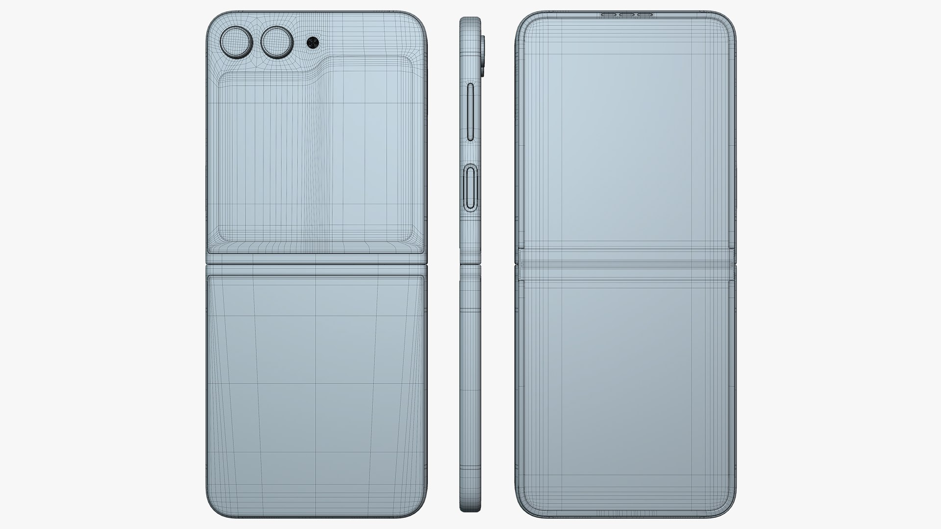 Samsung Galaxy Z Flip 5 Graphite 3D model - TurboSquid 2105696
