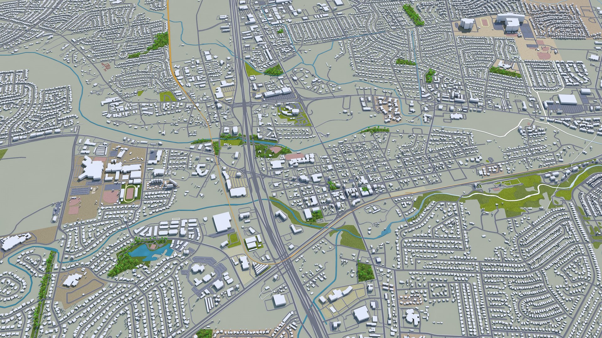 3D Round Rock Texas - TurboSquid 1720685
