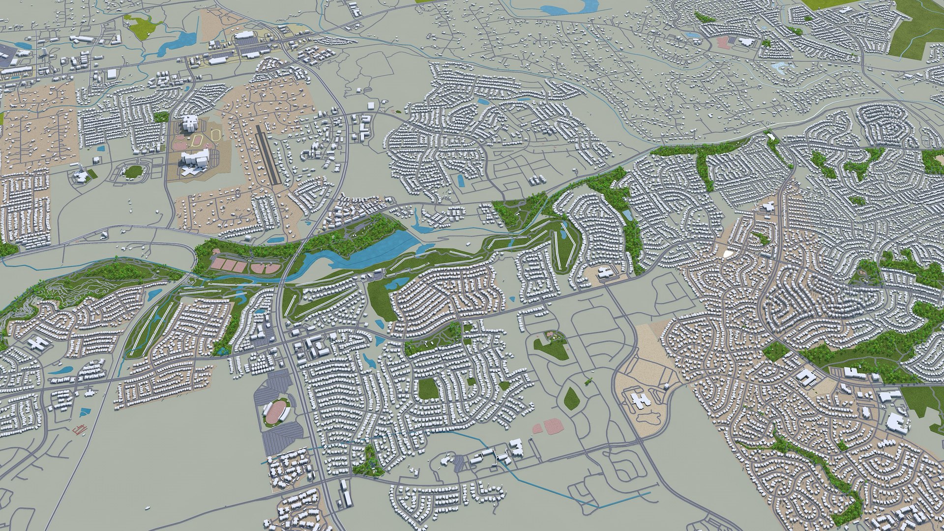 3D Round Rock Texas - TurboSquid 1720685