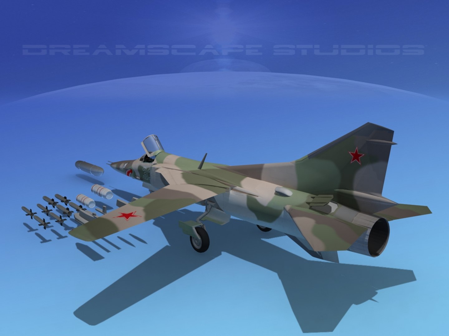 3d model mig 27 mig-27