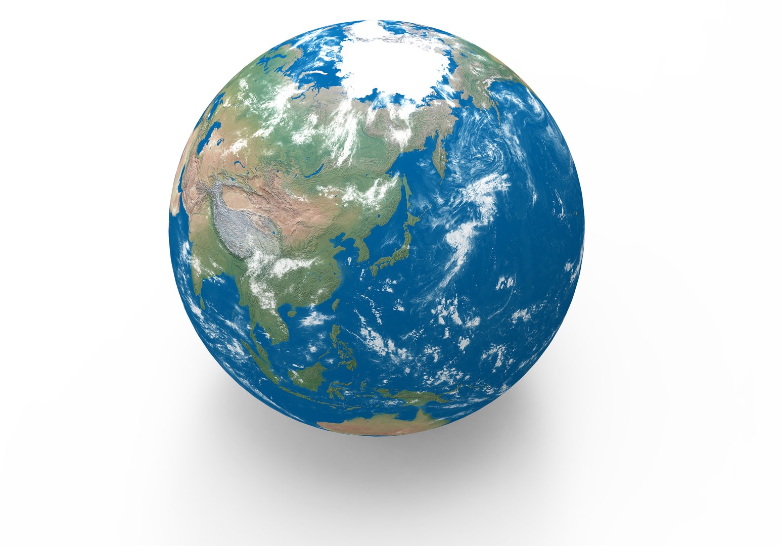 Earth Lowpoly Animated 3D Model - TurboSquid 1726304