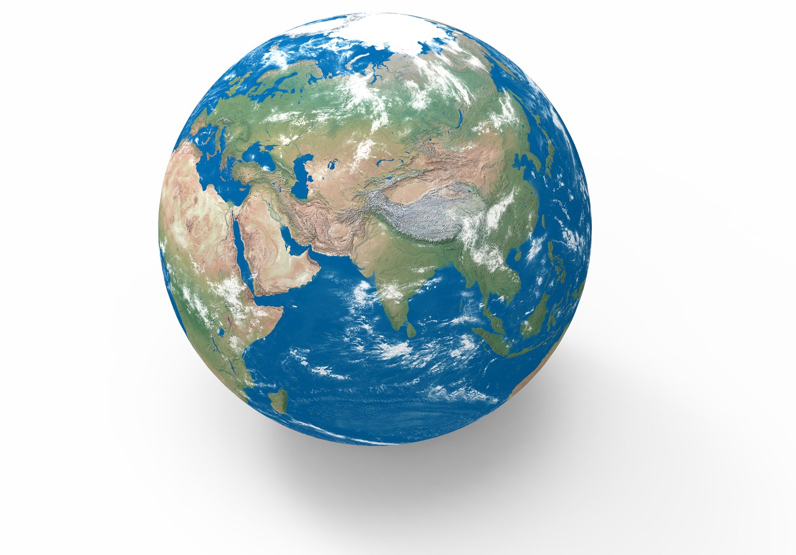 Earth Lowpoly Animated 3D Model - TurboSquid 1726304