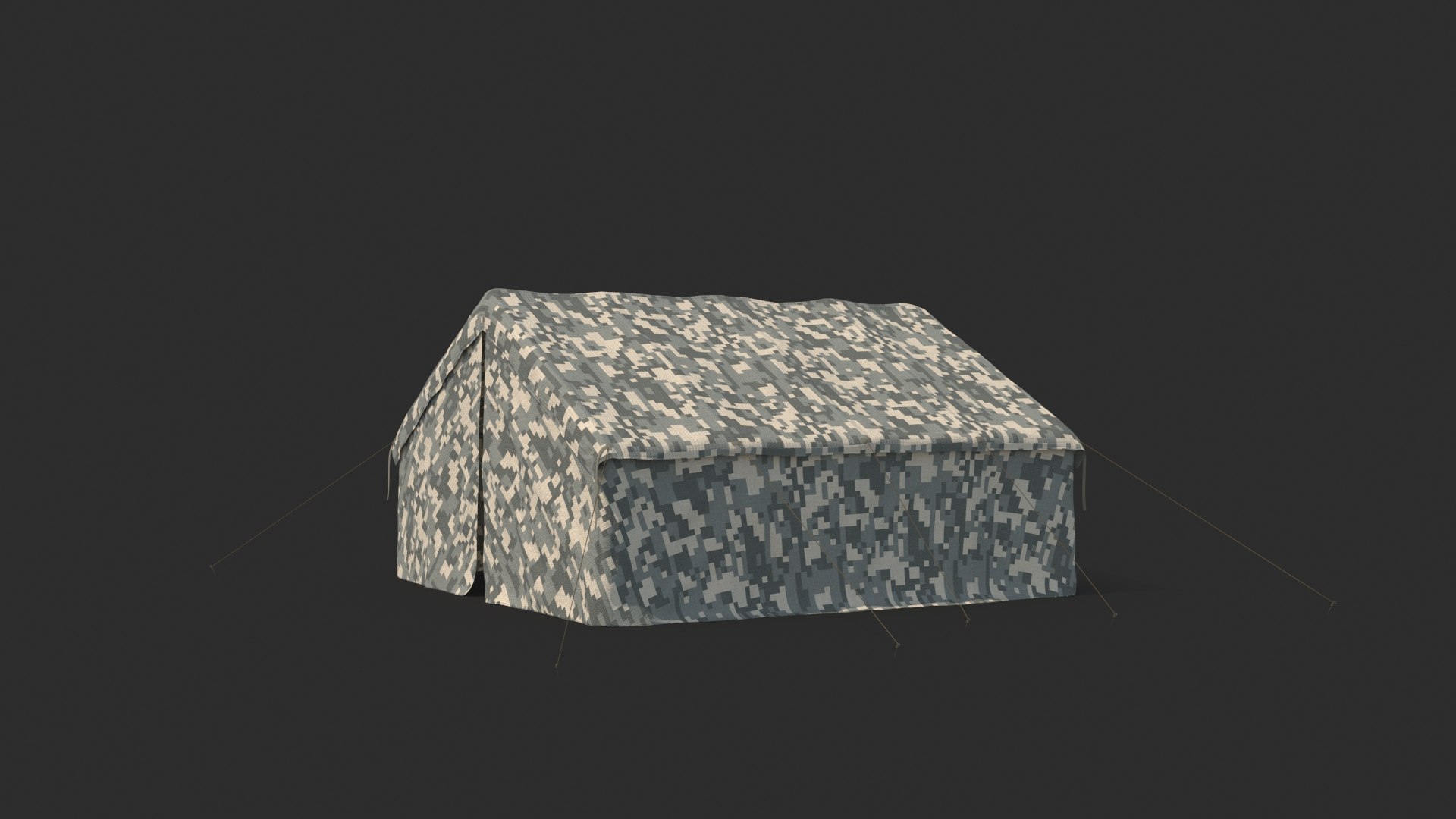Army Tent UCP Model - TurboSquid 1904140