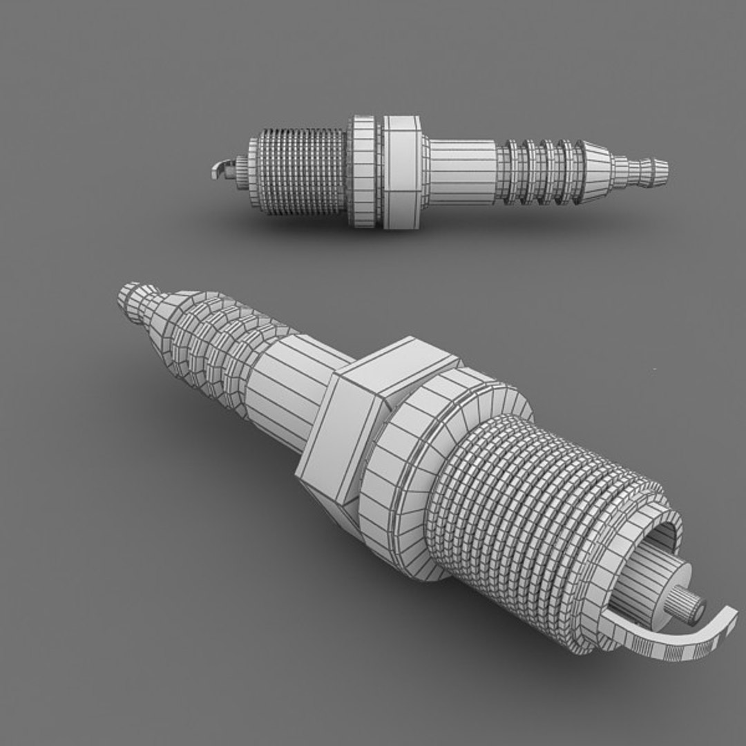 Spark Plug 3d Model
