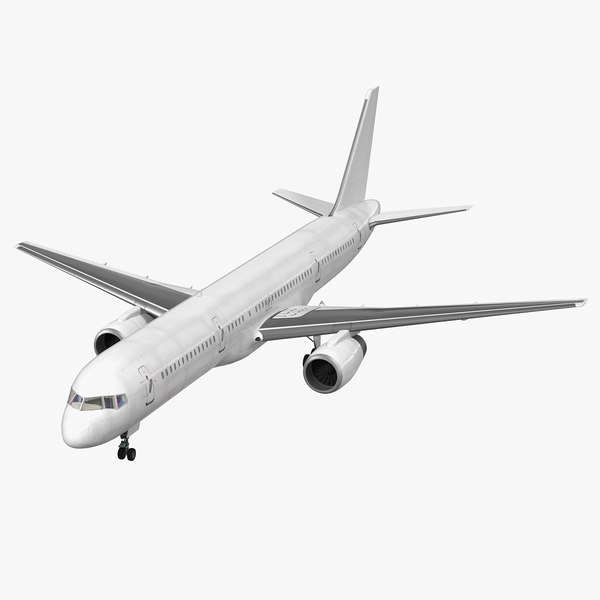 modelo 3d Boeing 757-200 con cabina - TurboSquid 2382766