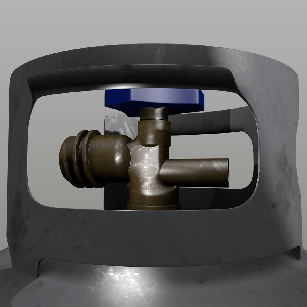 Propane Tank 3d Model