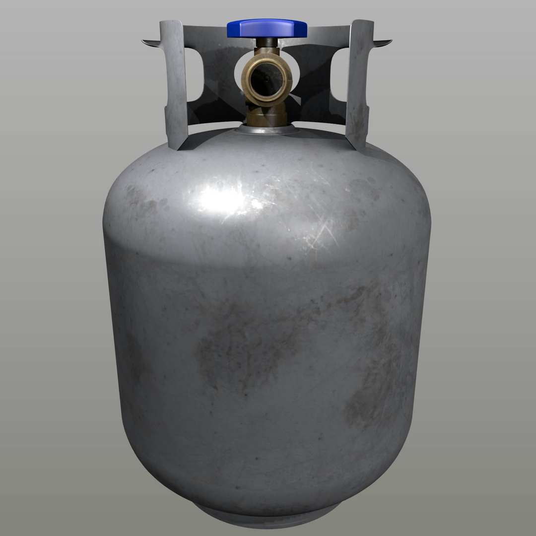 Propane Tank 3d Model