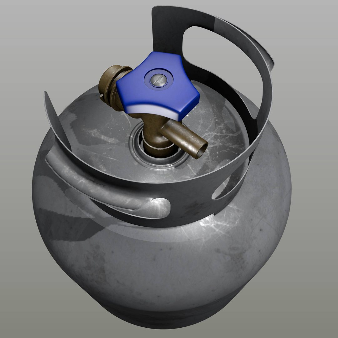 Propane Tank 3d Model