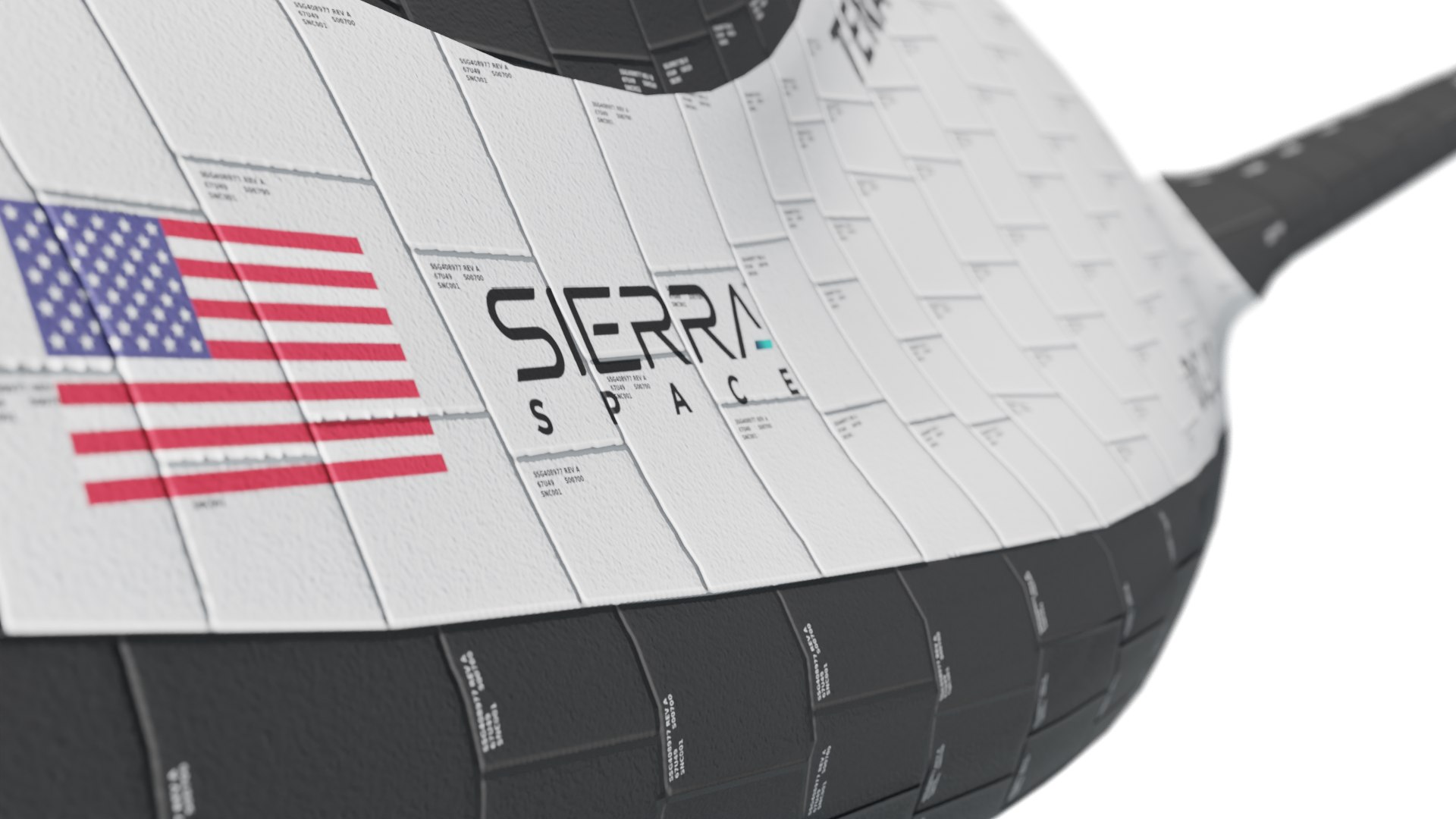 3D Sierra Nevada Dream Chaser Tenacity Space Shuttle - TurboSquid 2179887