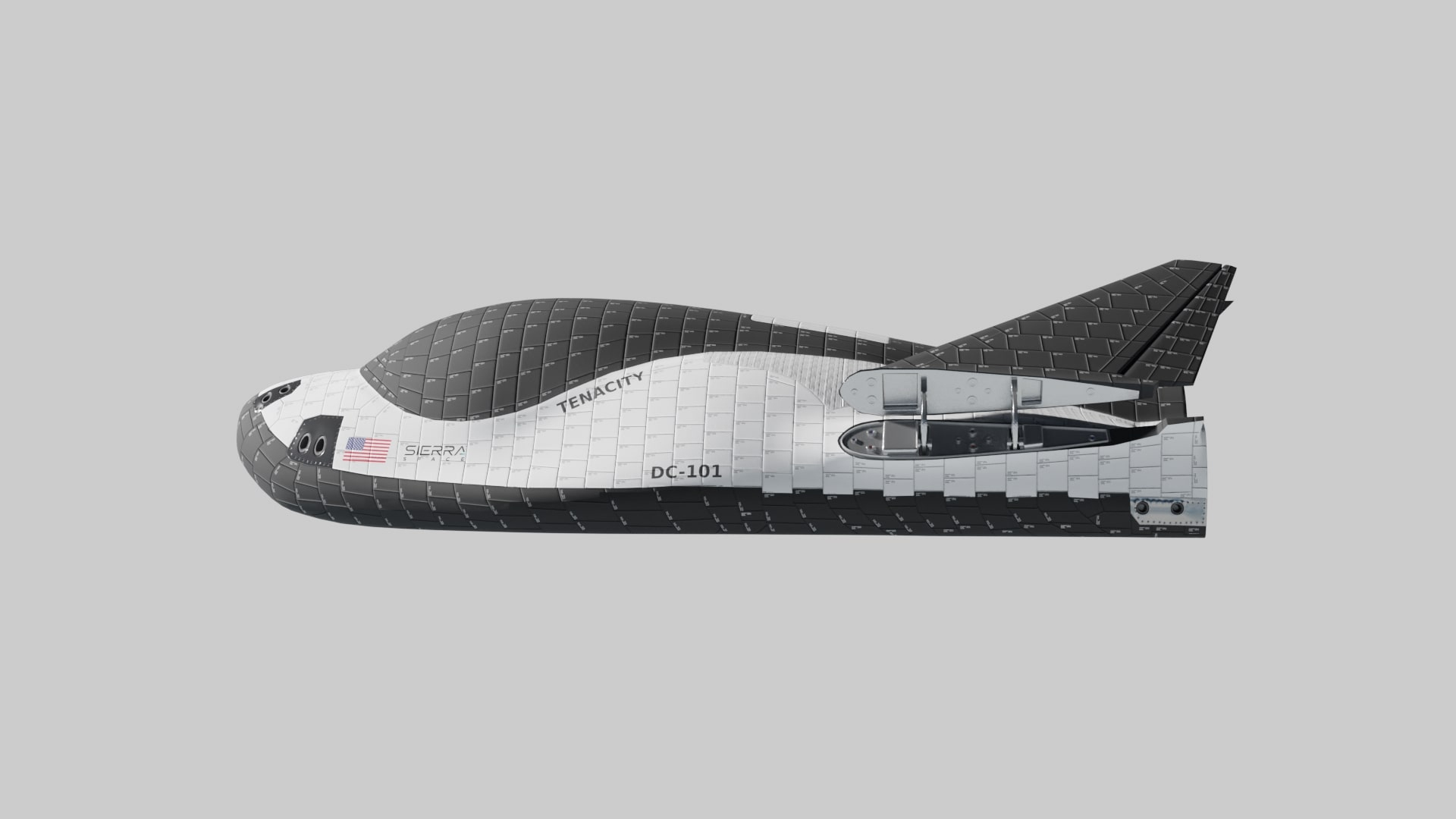 3D Sierra Nevada Dream Chaser Tenacity Space Shuttle - TurboSquid 2179887