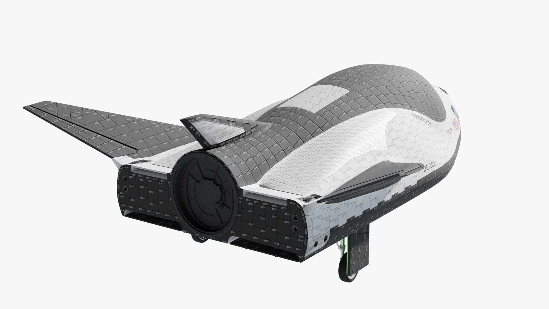 3D Sierra Nevada Dream Chaser Tenacity Space Shuttle - TurboSquid 2179887