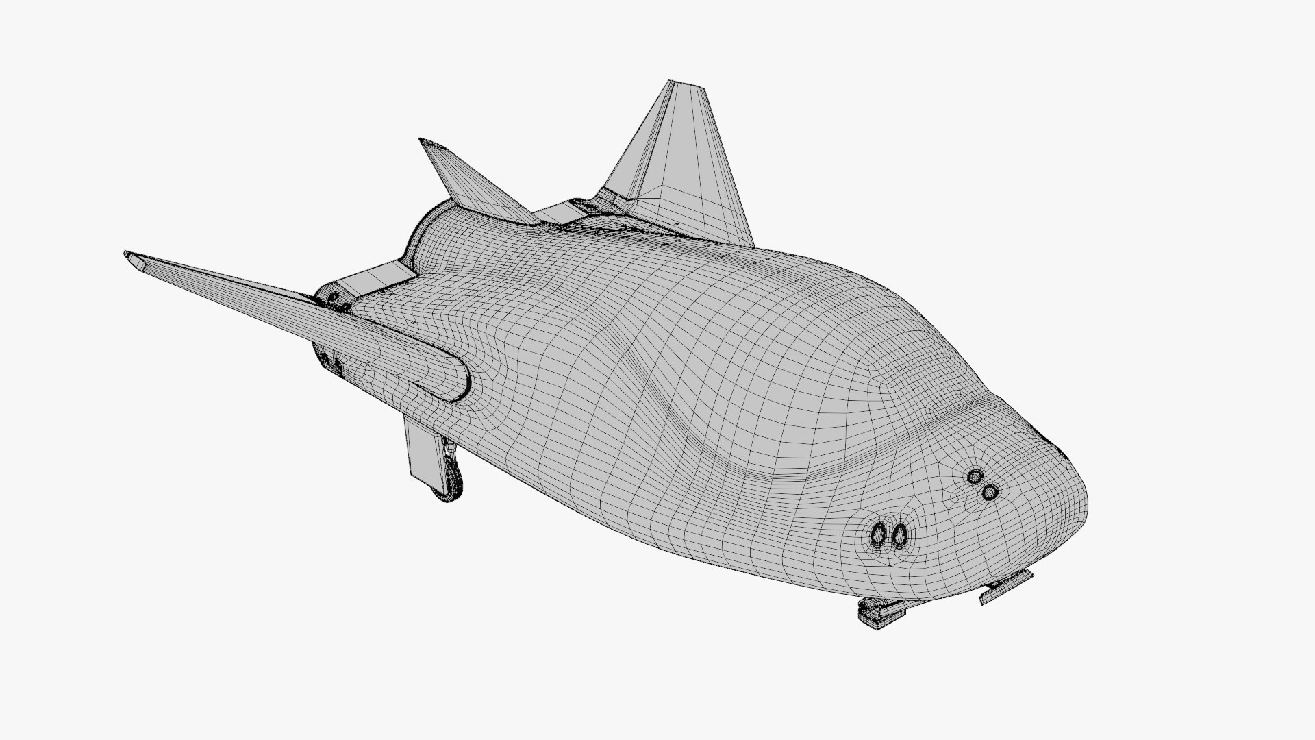 3D Sierra Nevada Dream Chaser Tenacity Space Shuttle - TurboSquid 2179887