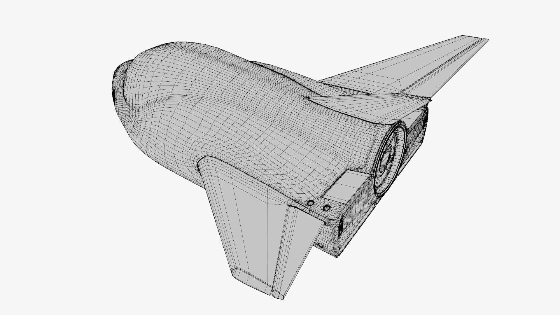 3D Sierra Nevada Dream Chaser Tenacity Space Shuttle - TurboSquid 2179887