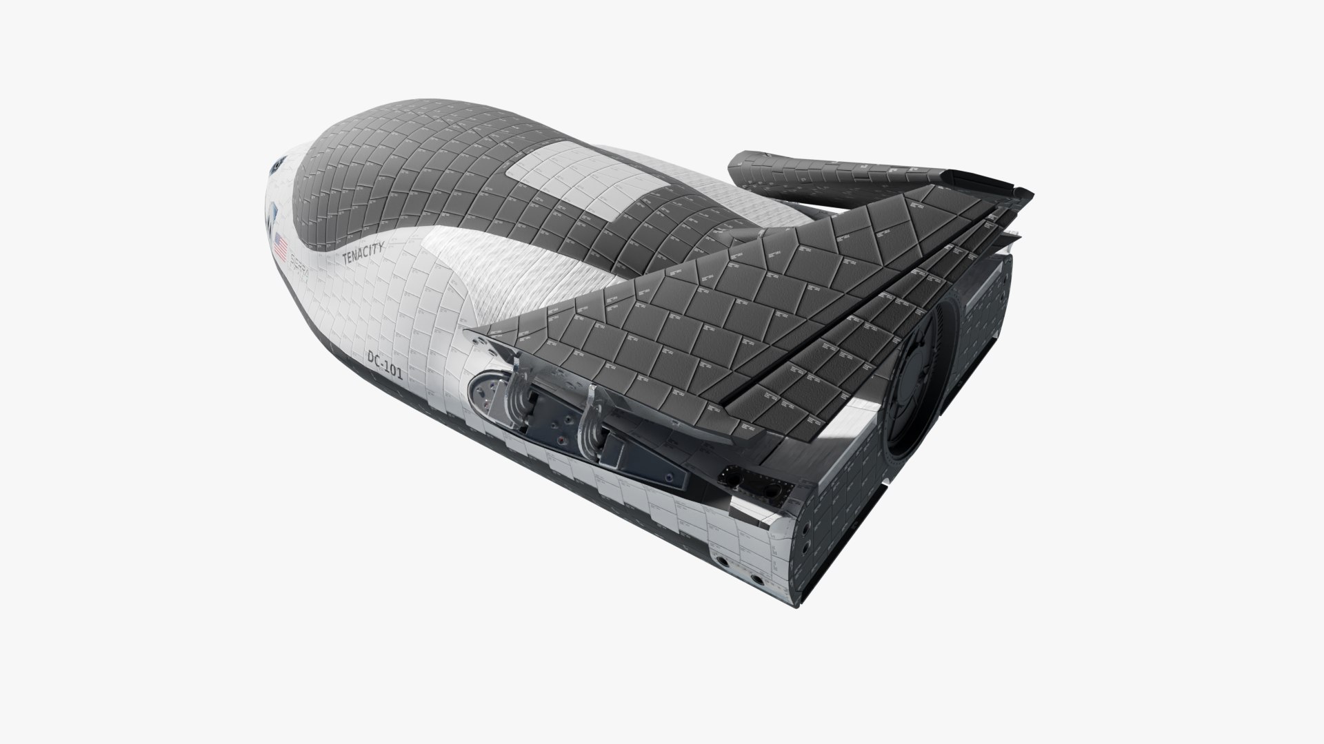 3D Sierra Nevada Dream Chaser Tenacity Space Shuttle - TurboSquid 2179887