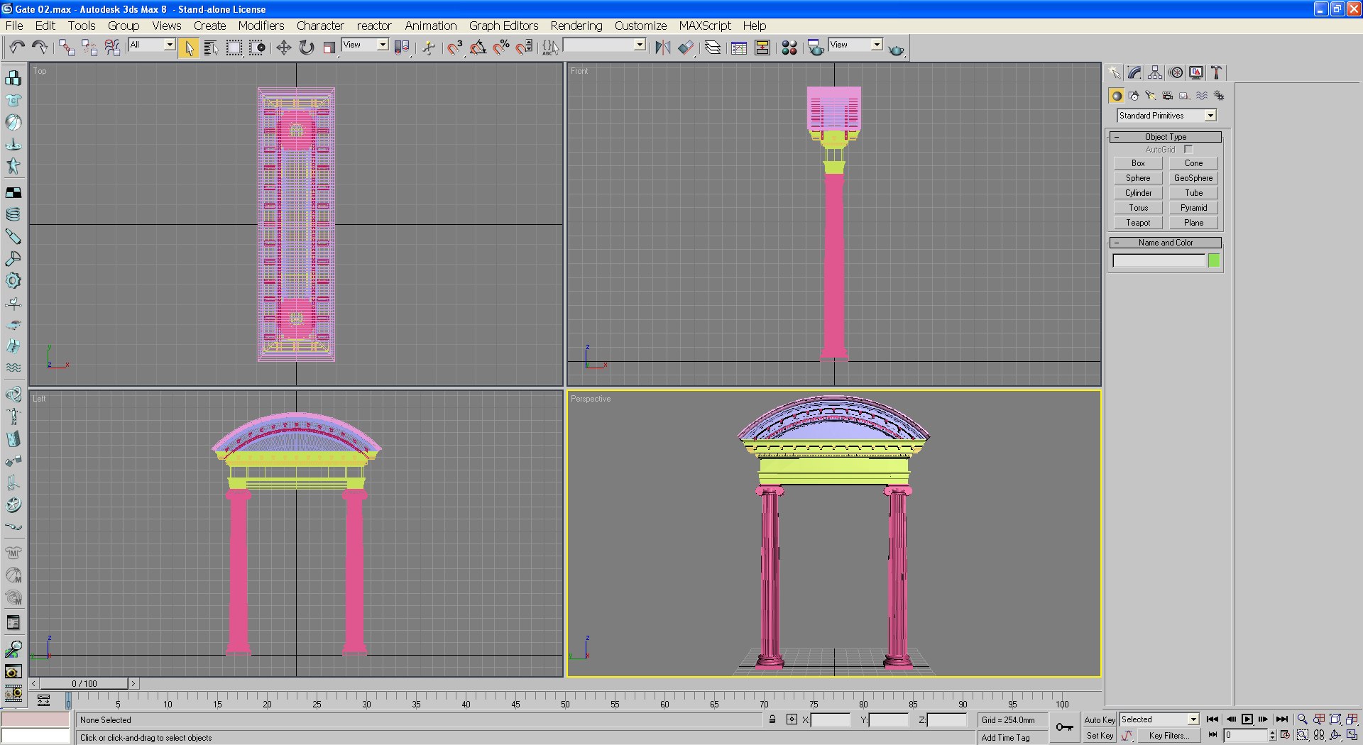 Gate 02 3D Model - TurboSquid 1323555