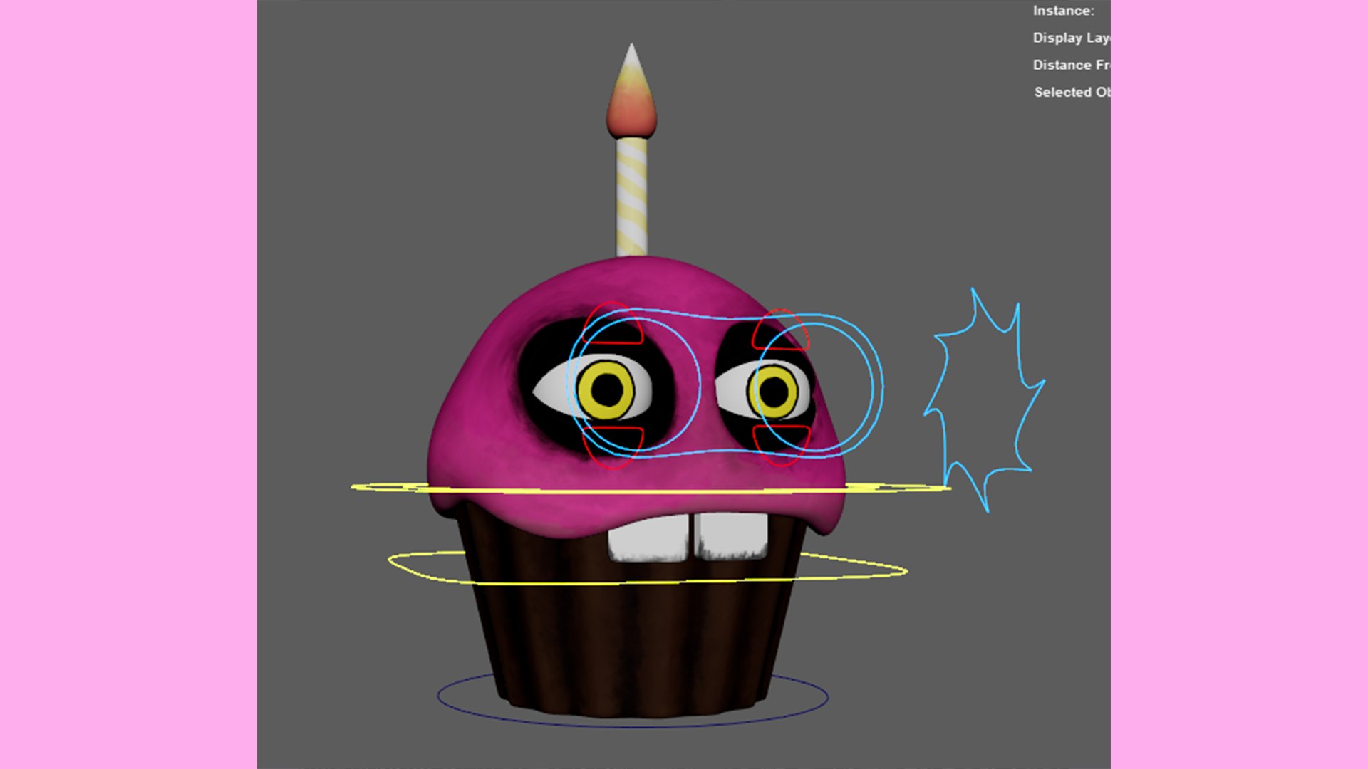 The Cupcake Five Nights At Freddys Rig 3D Model - TurboSquid 2223153