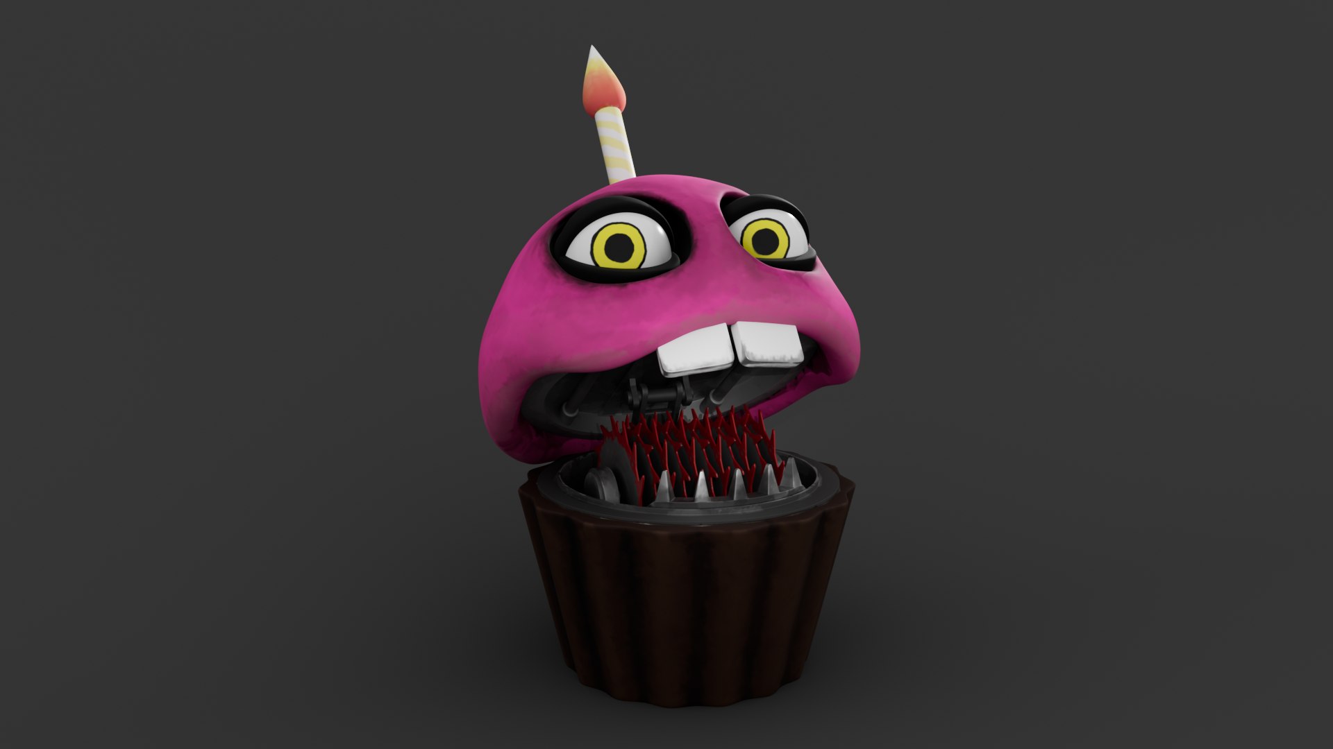 The Cupcake Five Nights At Freddys Rig 3D Model - TurboSquid 2223153