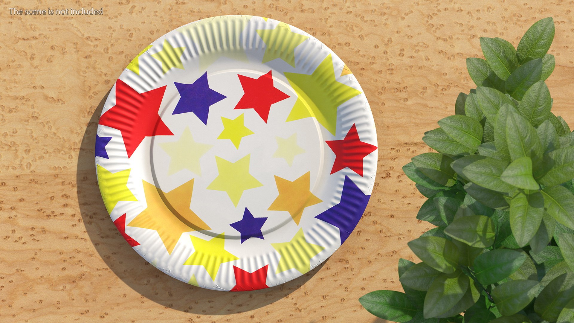 Stars Paper Plate Model - TurboSquid 2051608