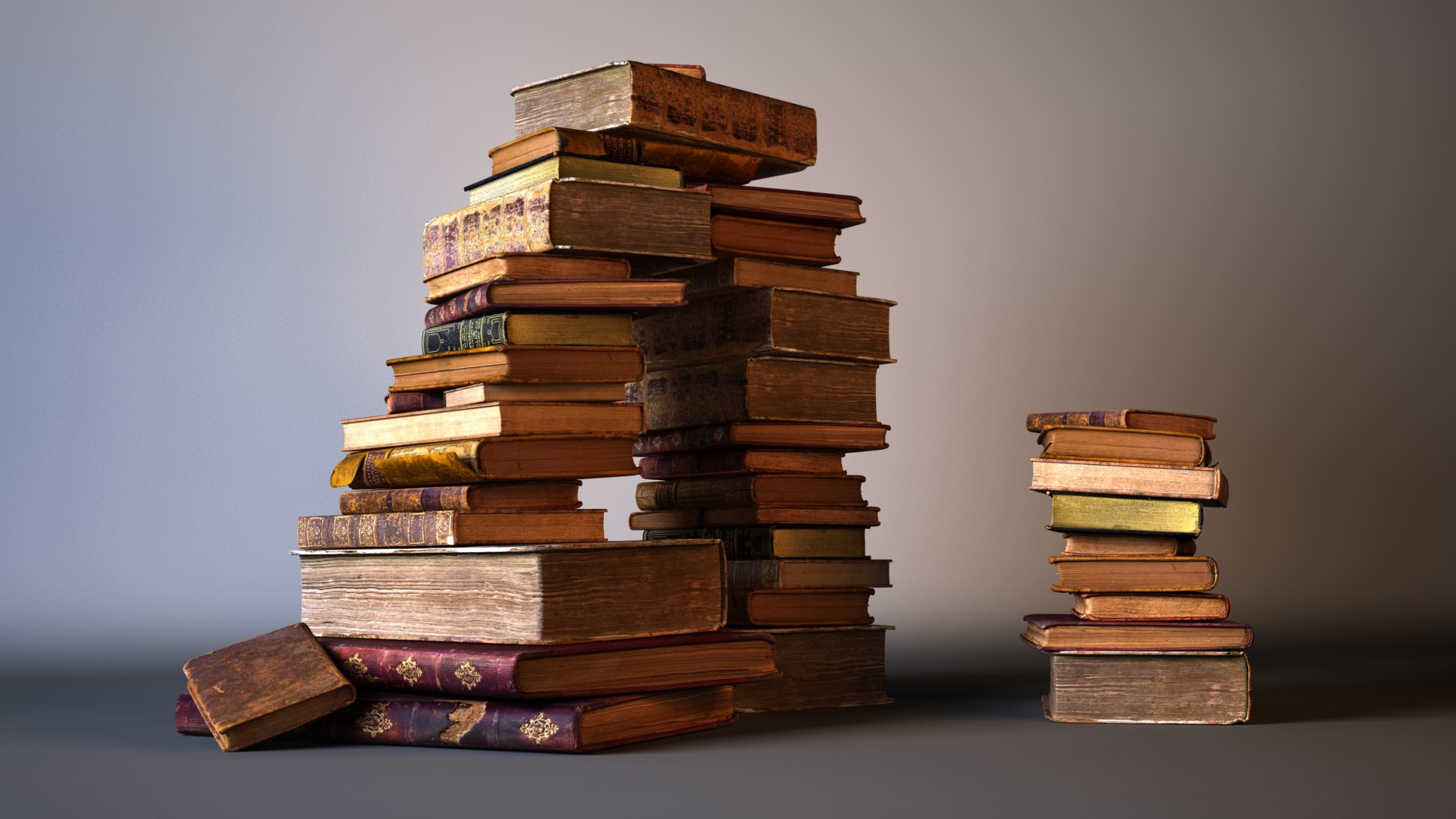 Maya Realistic Old Book