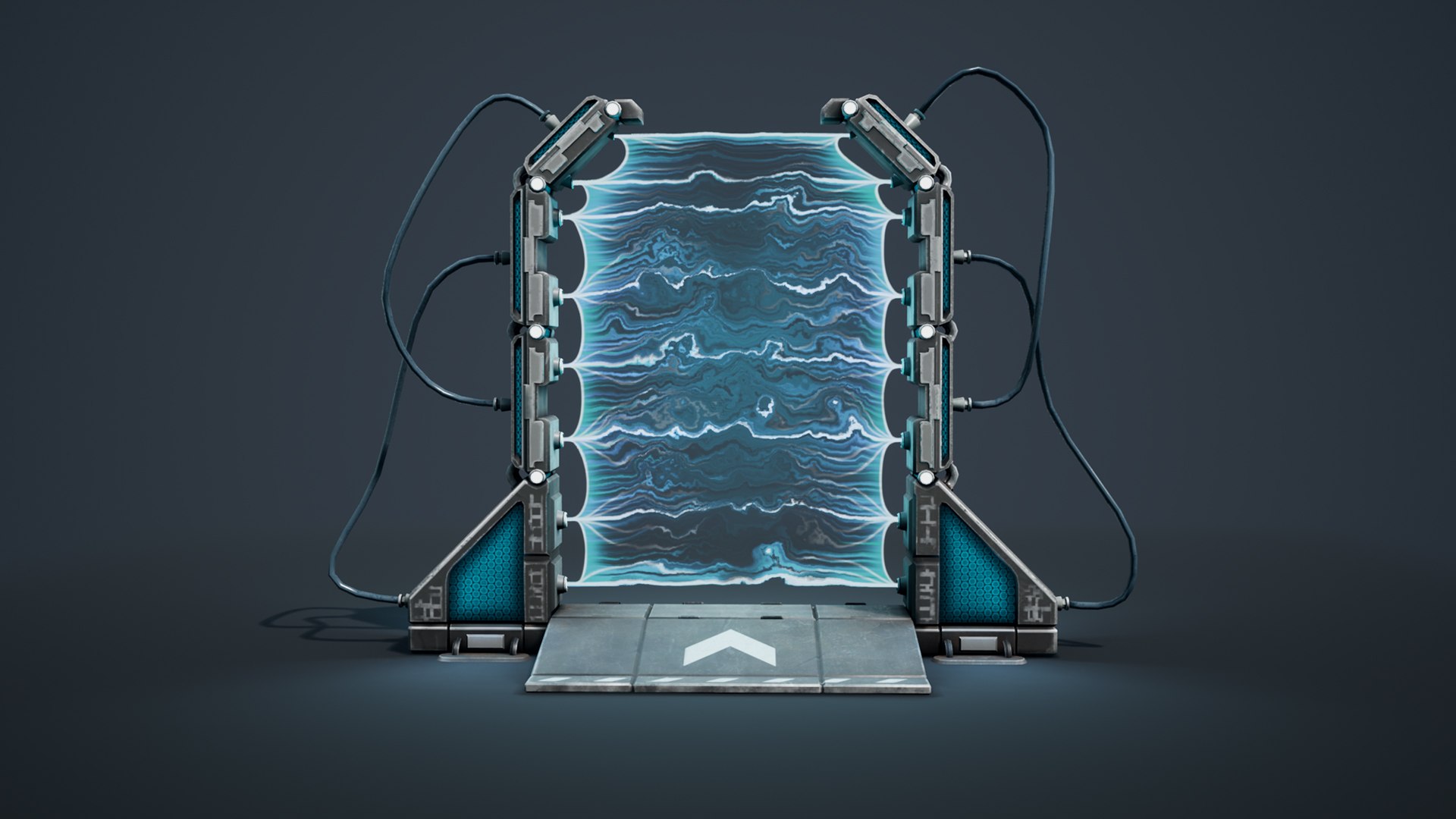 Teleporter 3D Model - TurboSquid 1890851