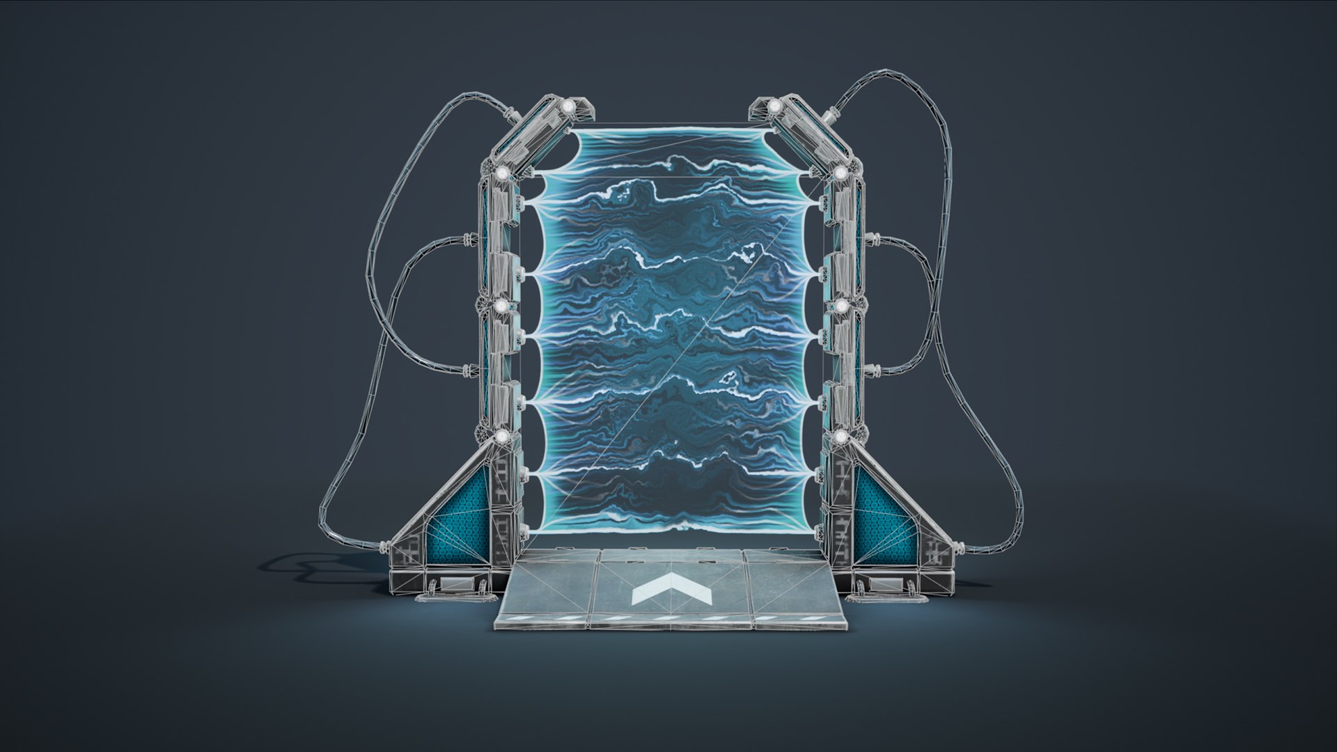 Teleporter 3D Model - TurboSquid 1890851