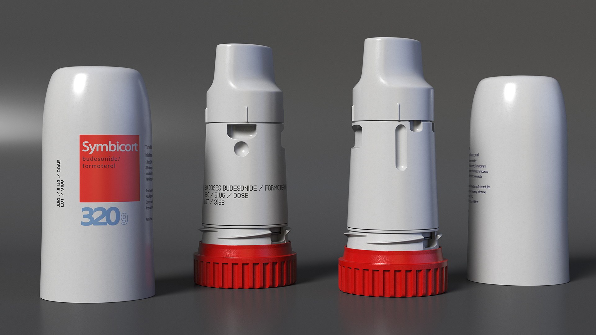 3D Asthma Inhaler Symbicort Open model - TurboSquid 2182963