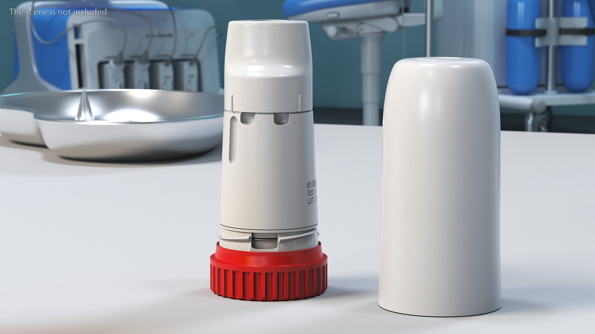 3D Asthma Inhaler Symbicort Open model - TurboSquid 2182963