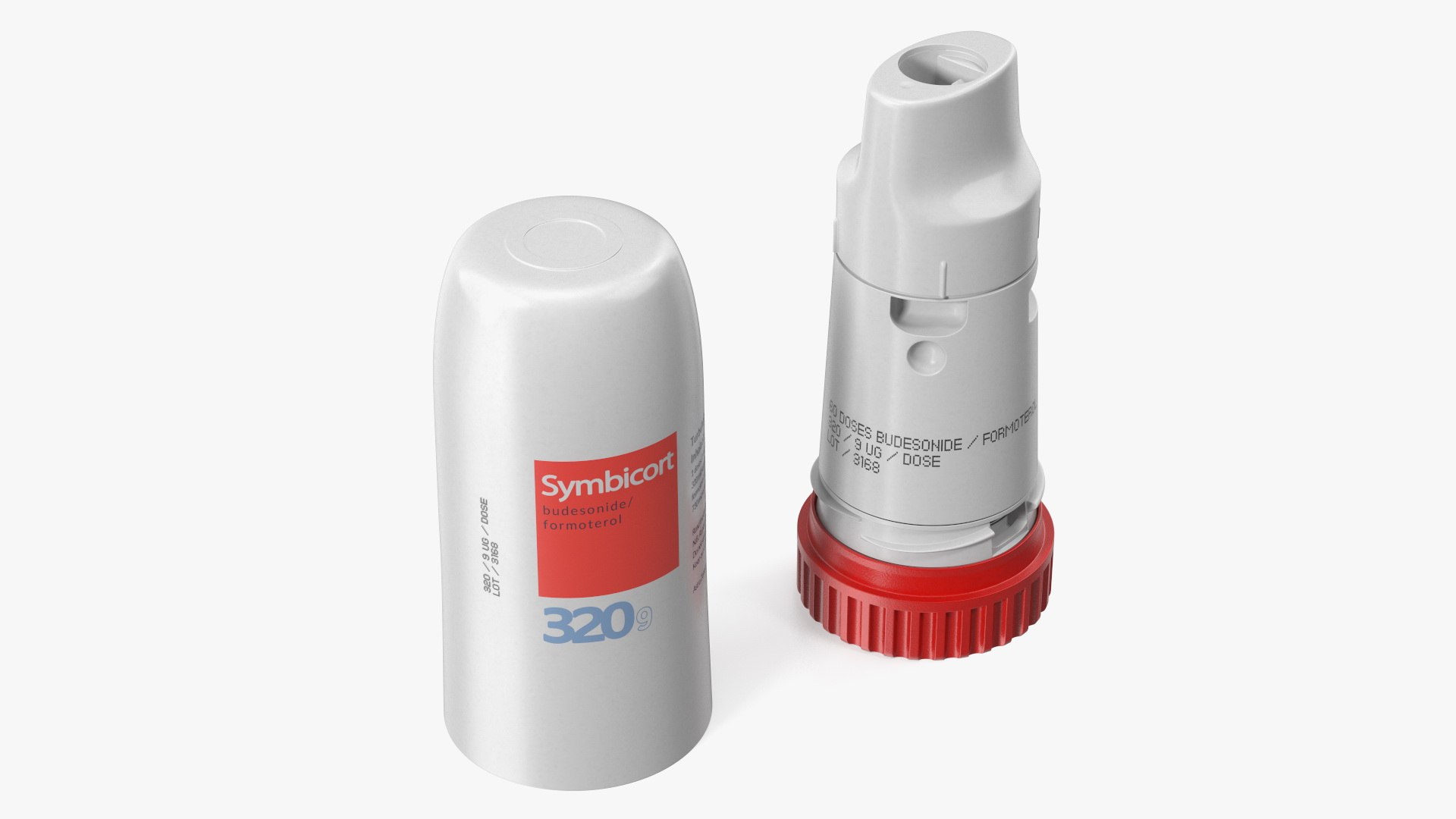 3D Asthma Inhaler Symbicort Open model - TurboSquid 2182963