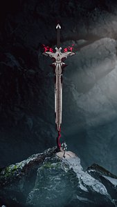 Free Blender Minecraft-Minecraft-Sword Models | TurboSquid