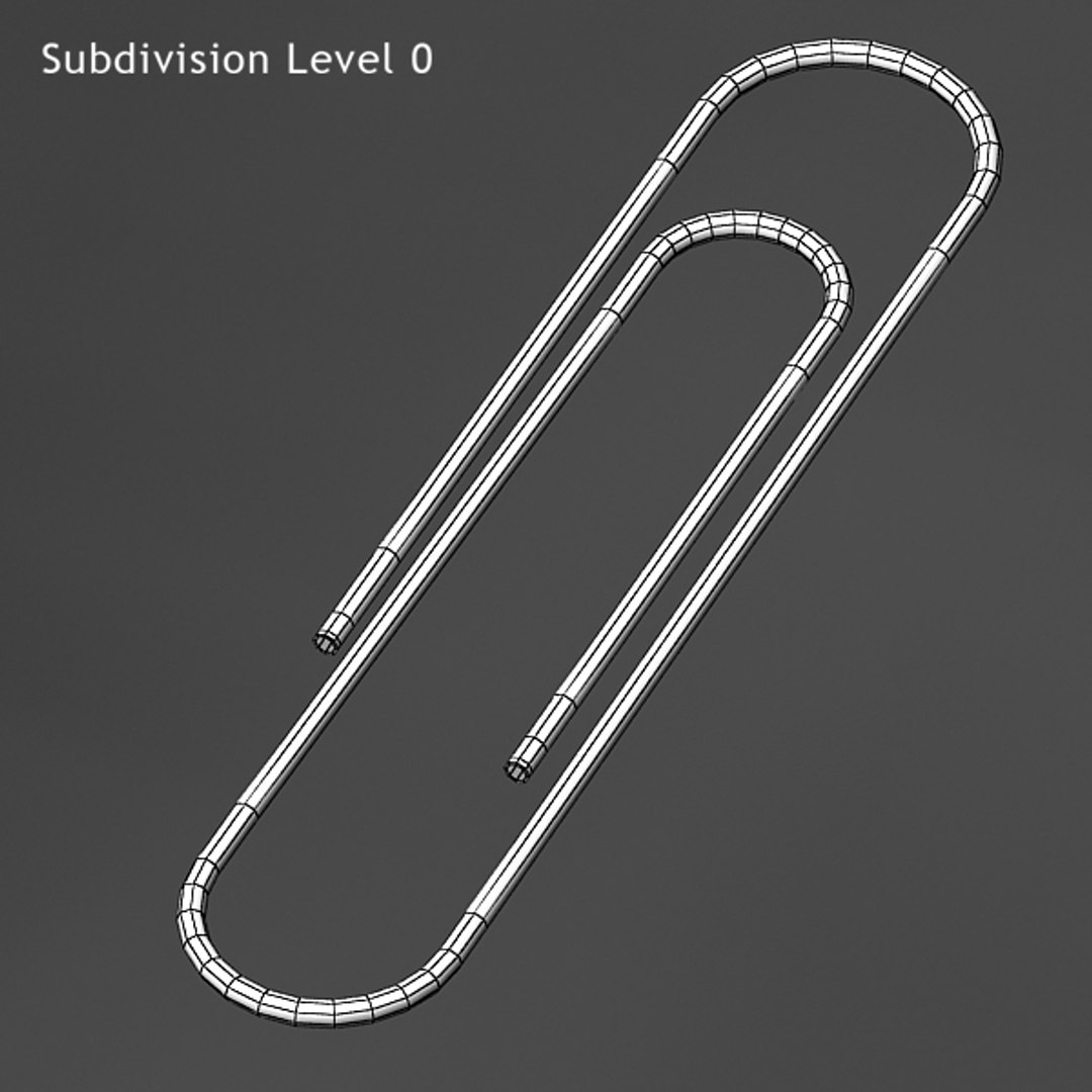 3d Model Paper Clips