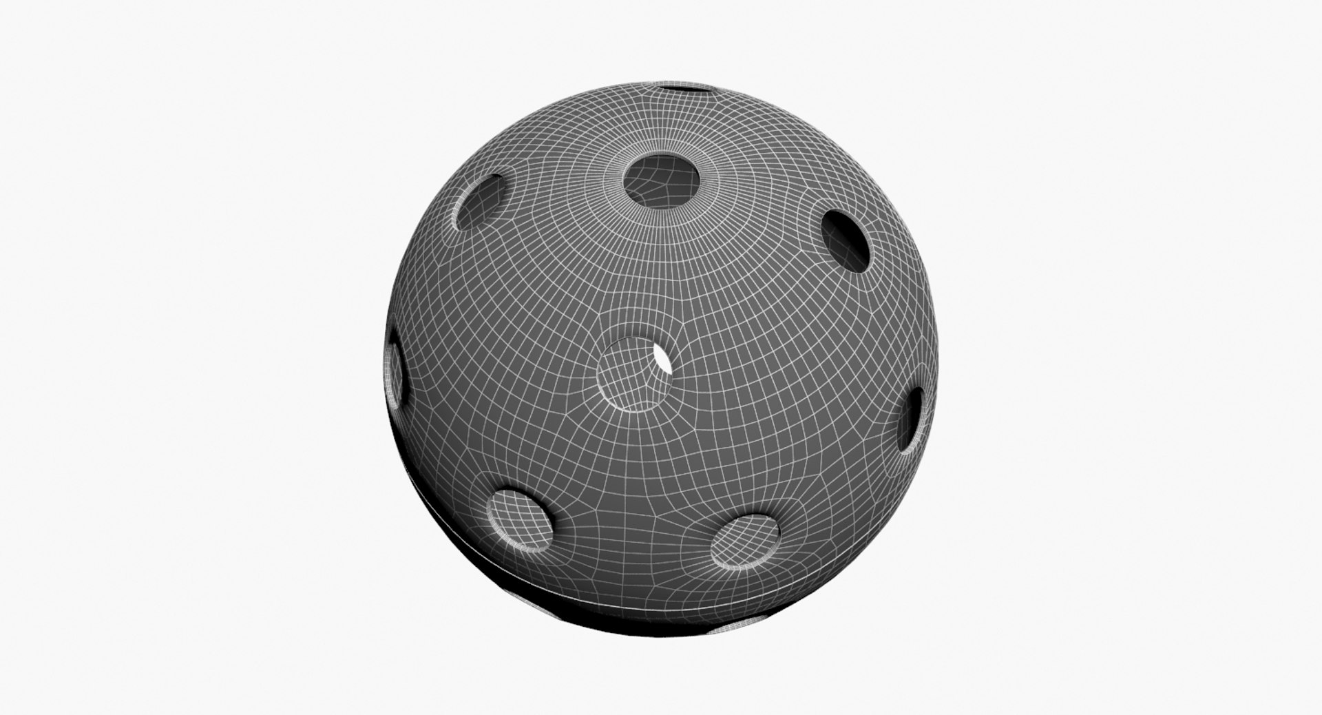 Pickleball Ball 3D Model - TurboSquid 1314580