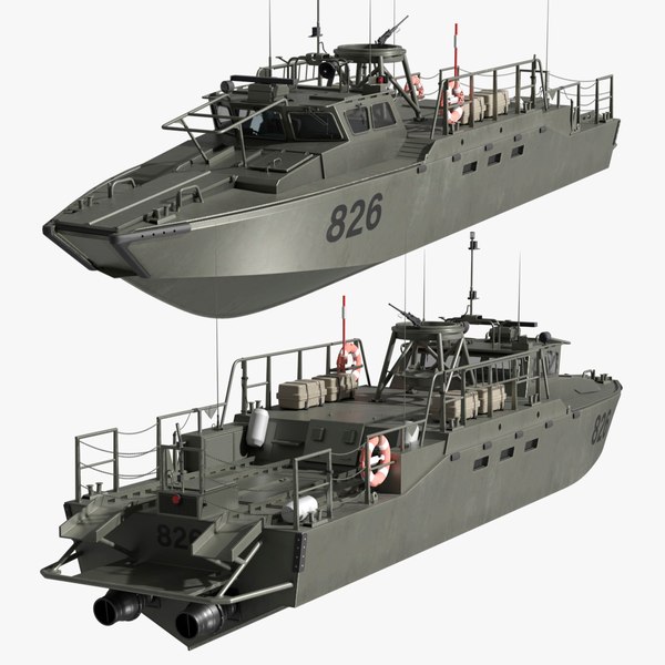modelo 3d Barco de combate sueco de la clase CB90 - TurboSquid 2402883