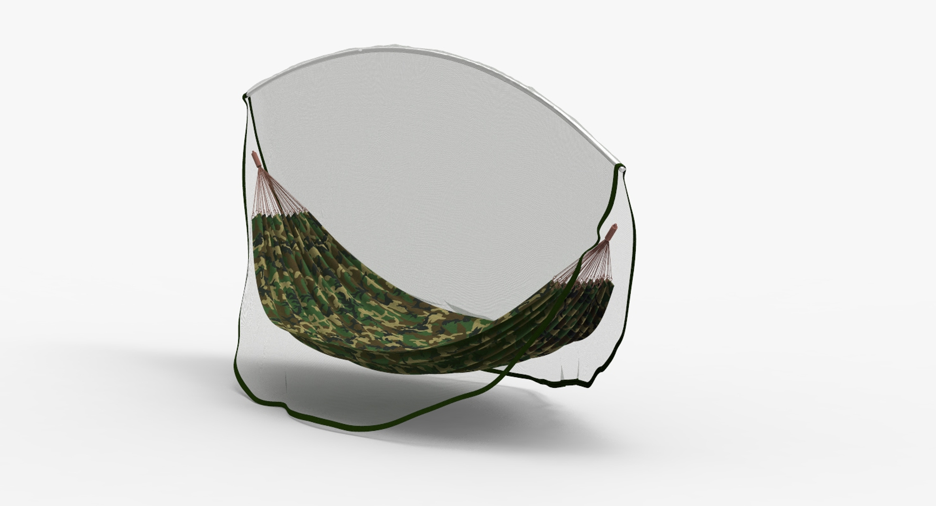 Military Hammock Mosquito Net 3D Model - TurboSquid 1289211