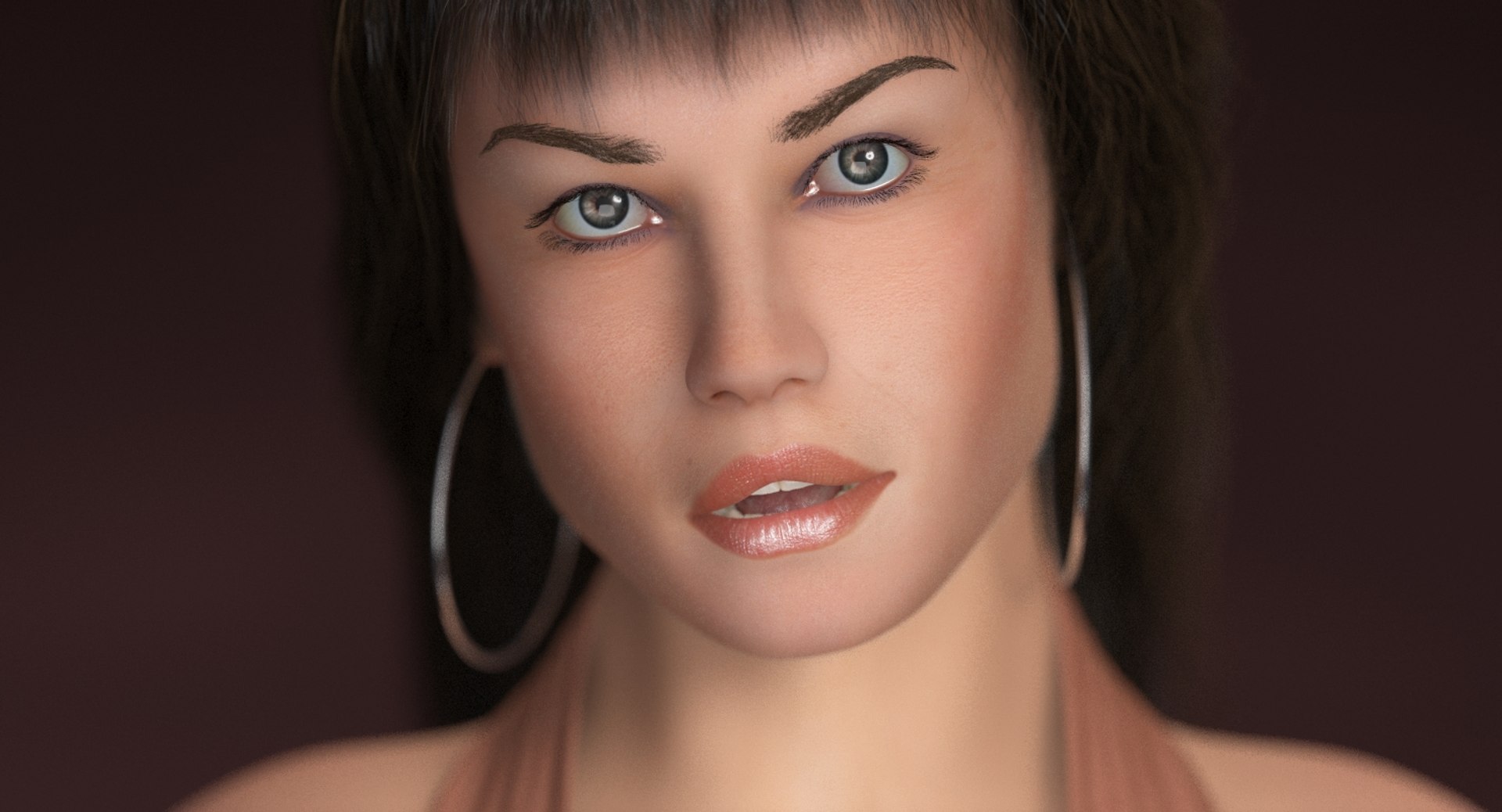 3d Laura Girl Female Model