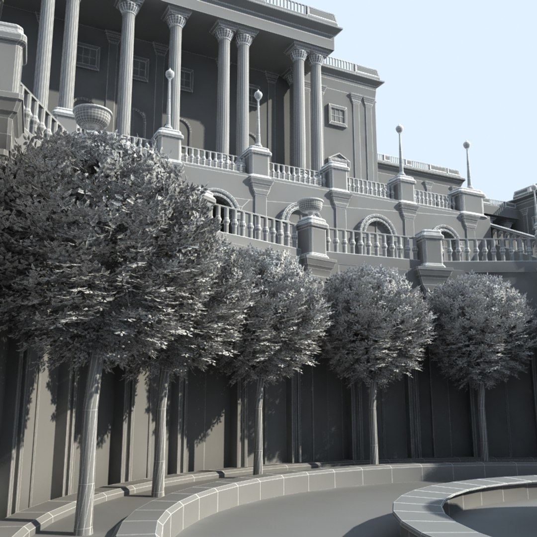 3d Capitol Washington Model