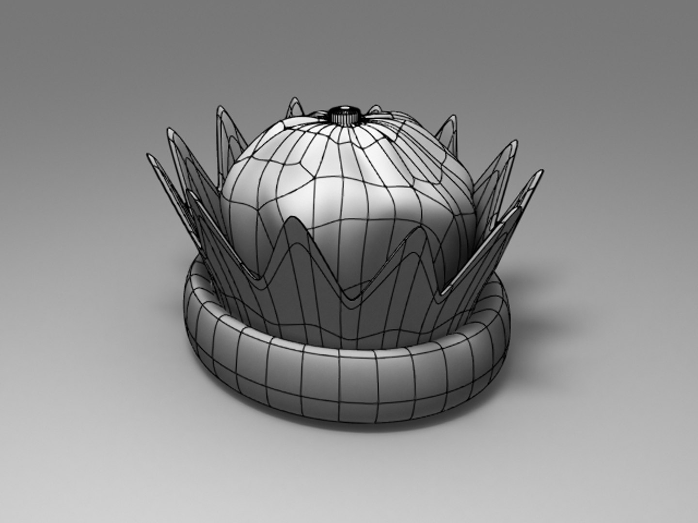 3d crown model