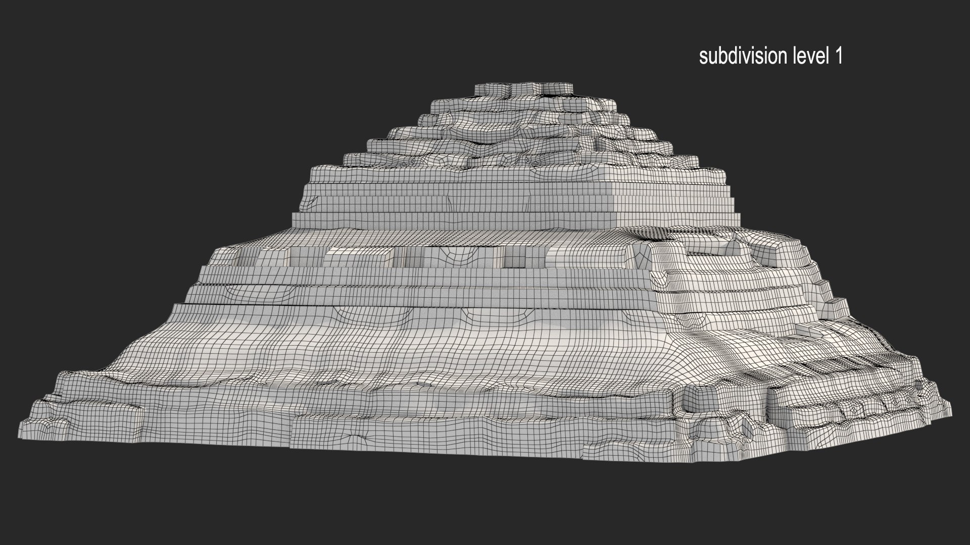 3D Model Pyramid Meritetes - TurboSquid 1453448