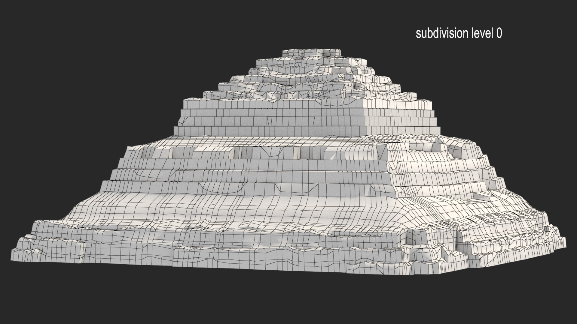 3D Model Pyramid Meritetes - TurboSquid 1453448