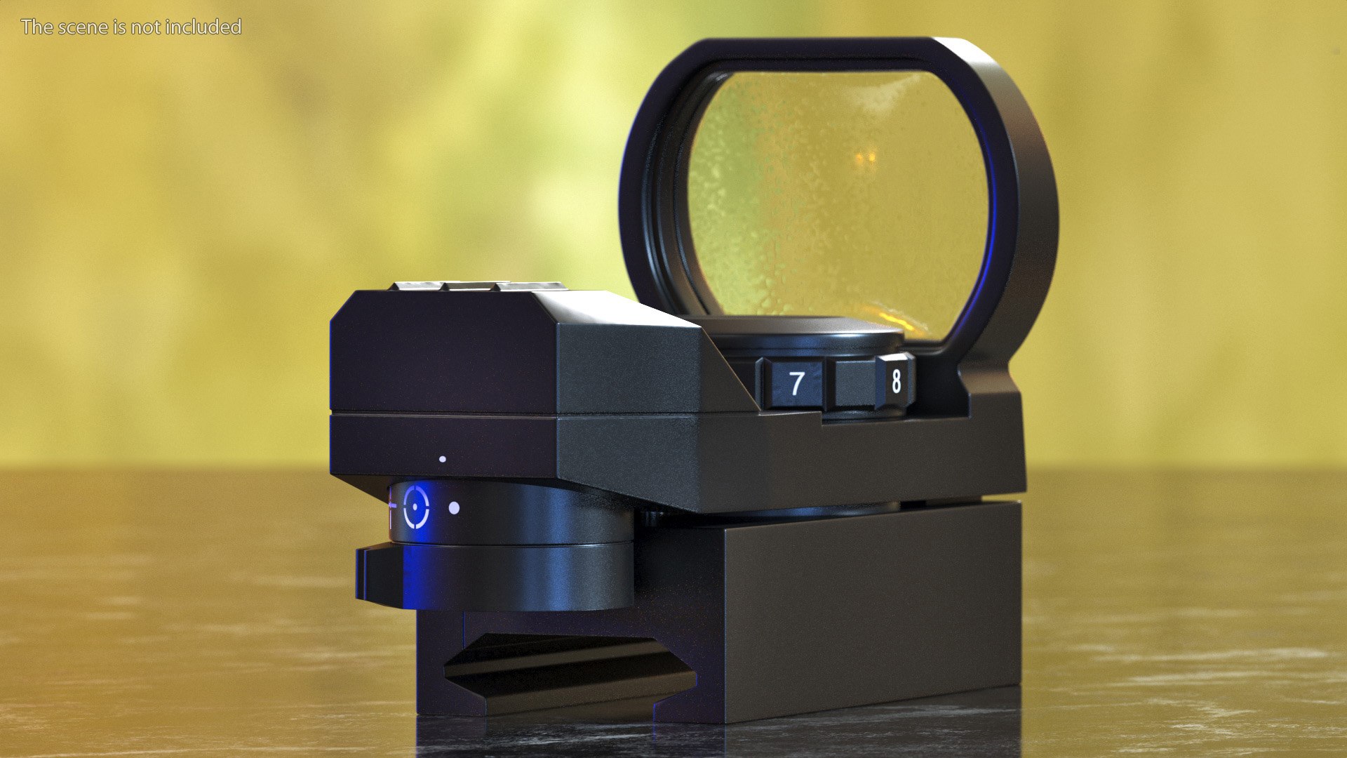 Reflex Sight Tactical 3D Model - TurboSquid 2088581