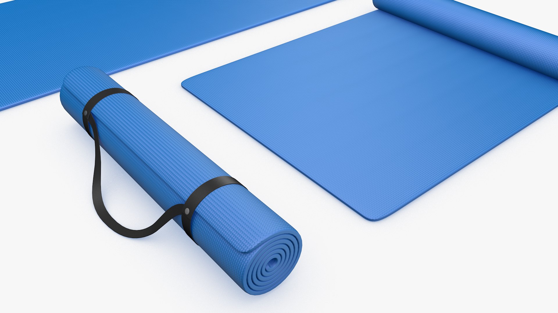 Yoga Mat Set 3D Model - TurboSquid 1879581