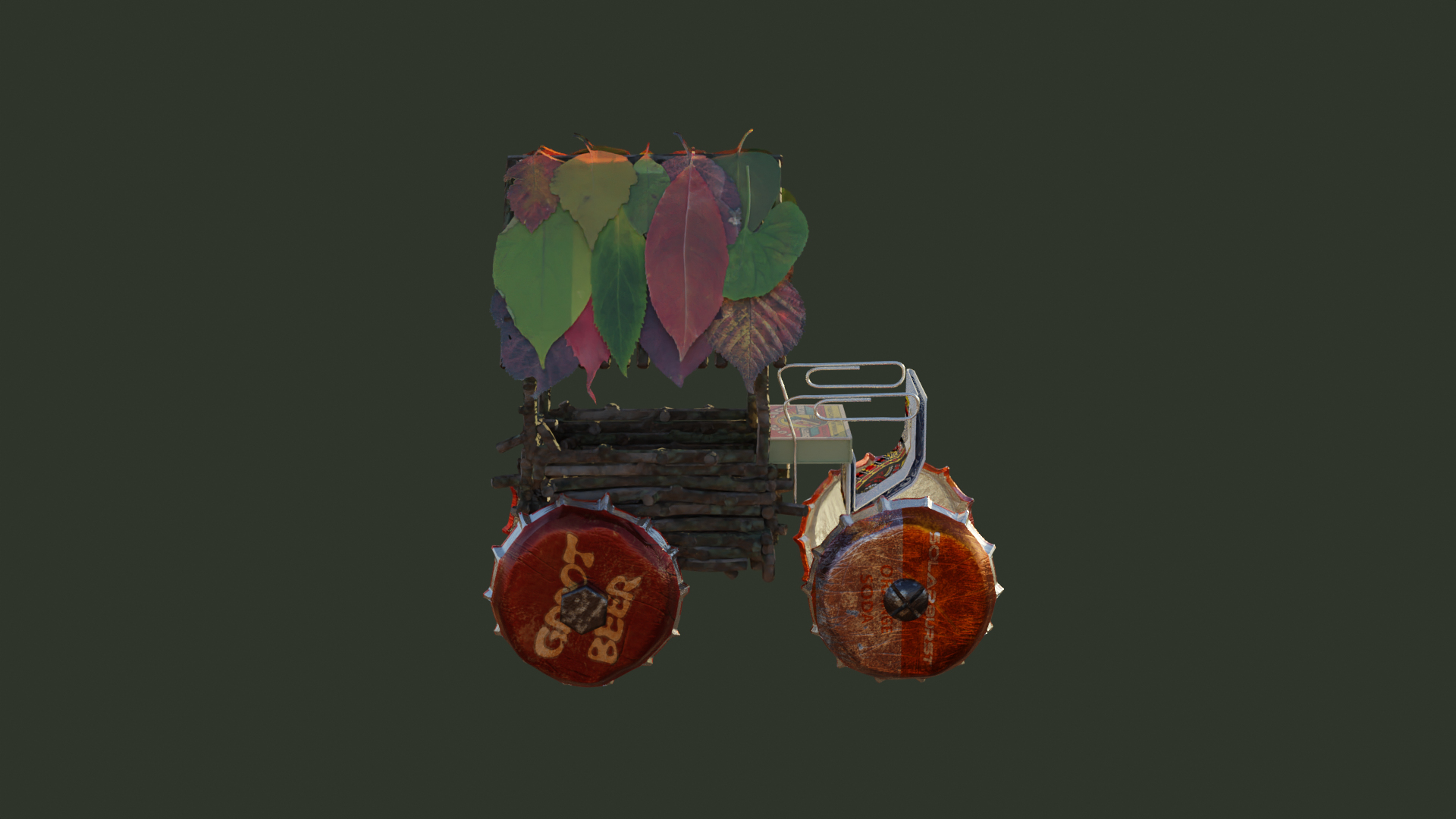 Miniature Cart 3D - TurboSquid 1747762