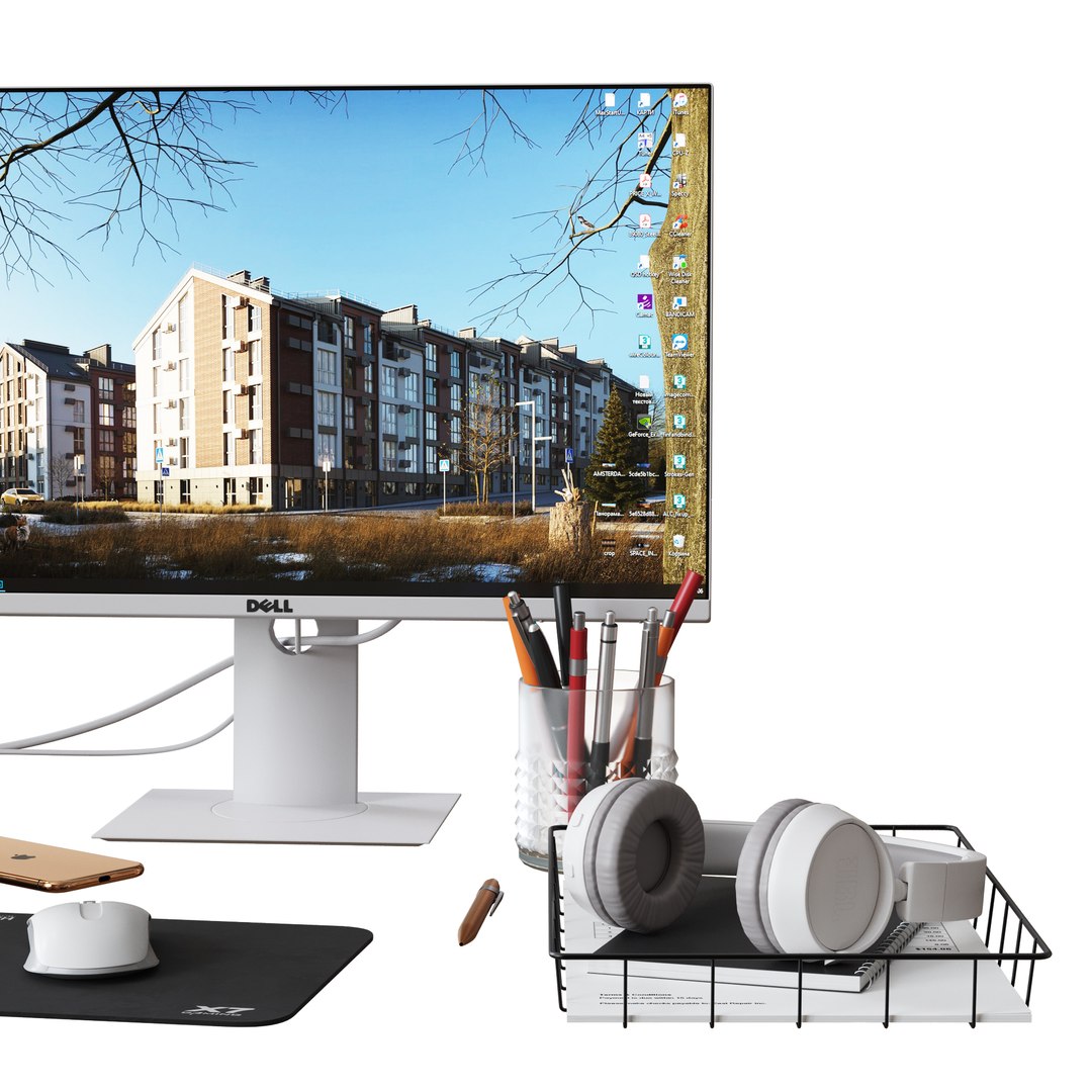 3D Desktop Set CG Artist Edition 1 - TurboSquid 1827577