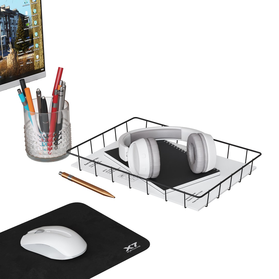 3D Desktop Set CG Artist Edition 1 - TurboSquid 1827577