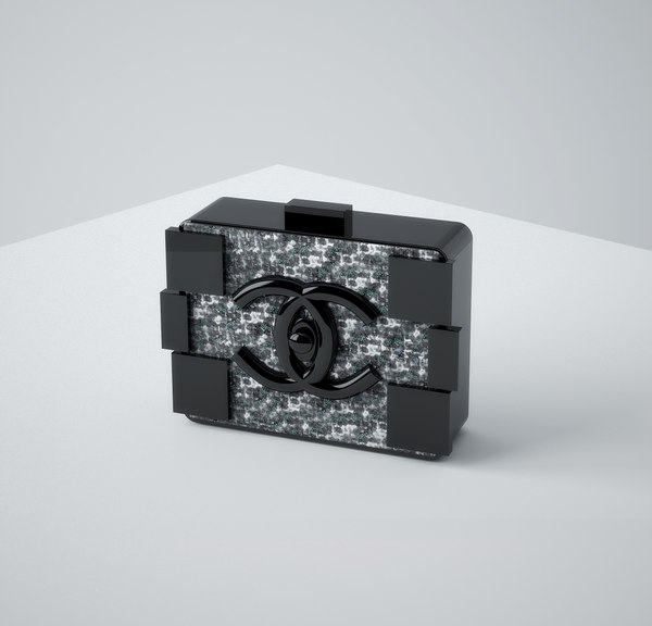 3d model chanel bag