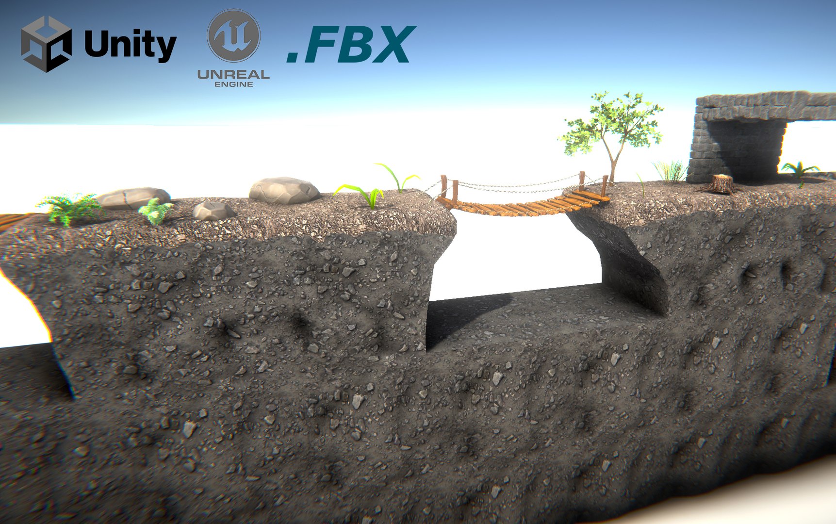 Stylized Platformer Asset Pack 3D Model - TurboSquid 1849348