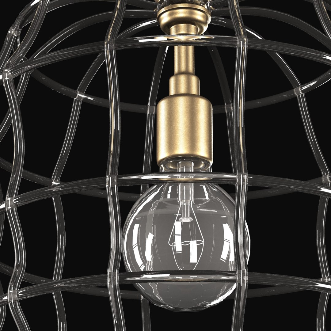 3d Pendant Light Lamp Model